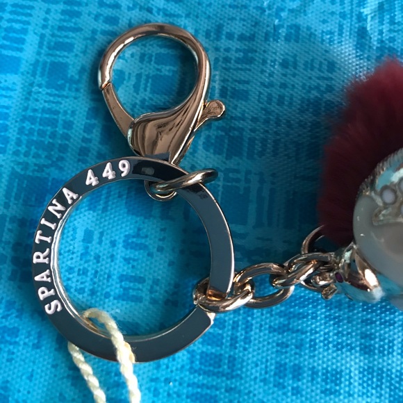 Spartina 449 | Accessories | Nwt Spartina Ladybug Puff Keychain | Poshmark